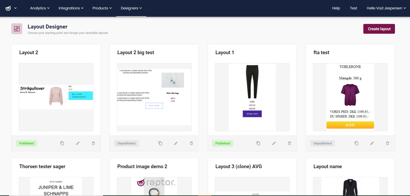 Introduction to Layout Designer
