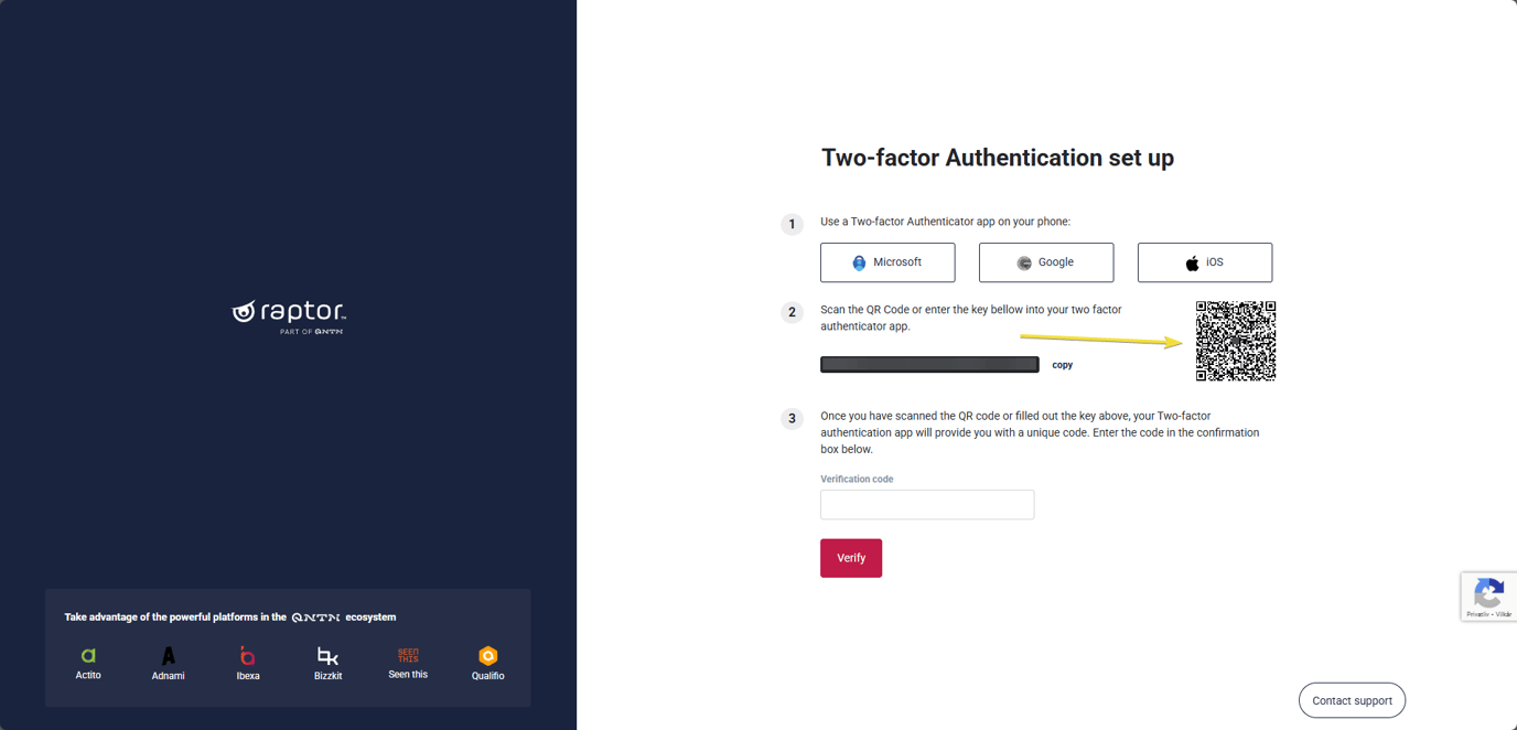How to set up the built-in authenticator in iOS 15