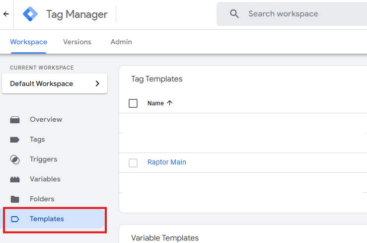 How to update a GTM template to newest version